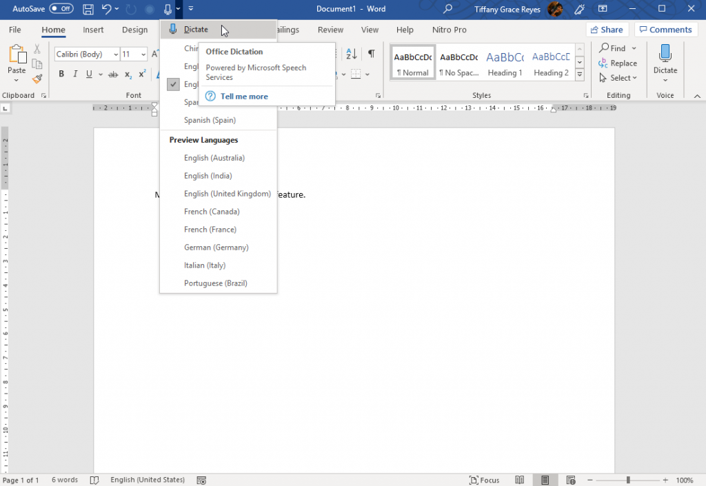 How To Dictate Text In Microsoft Office Vrogue co