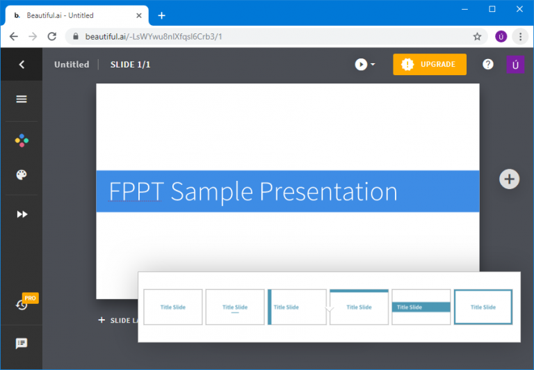 Beautiful.Ai: Create Online Presentations with Smart Slides