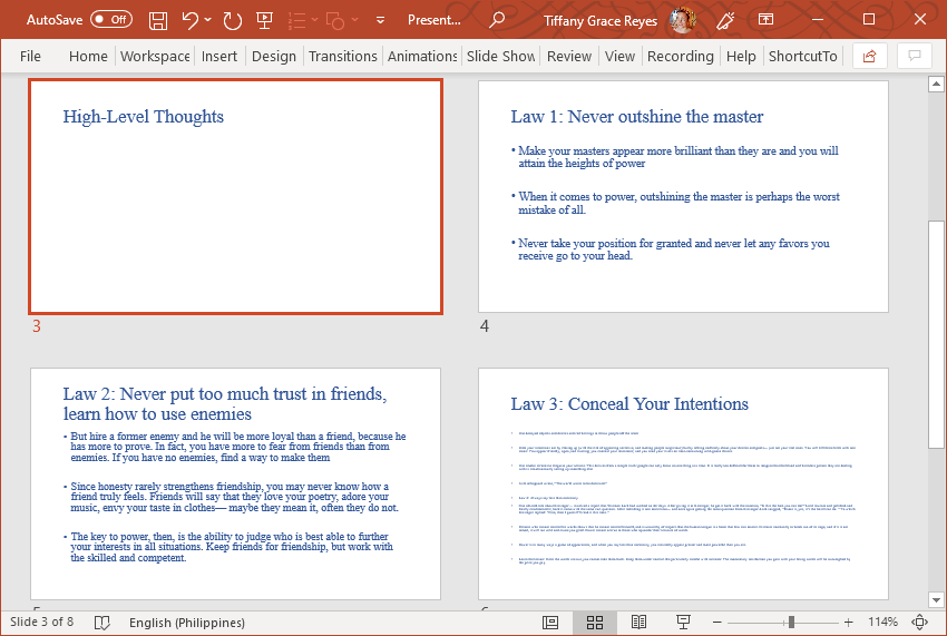 How To Create A PowerPoint Presentation From An Outline In Word