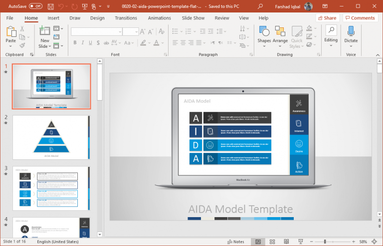 Best AIDA Model PowerPoint Templates