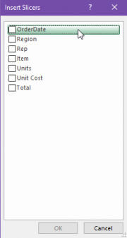 How to use Slicers in Excel to Filter Data