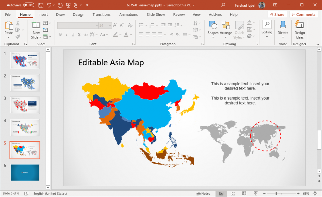 Asia Map With Countries Powerpoint Template Slidebaza - vrogue.co Asia Map With Countries Powerpoint Template Slidebaza - vrogue.co