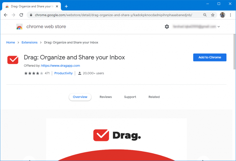 DragApp: Turn Gmail into a Team Workspace with Shared Inboxes