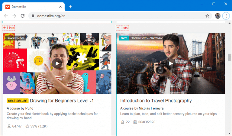 Domestika Online Courses: Learn New Skills to Climb the Career Ladder