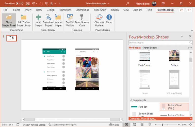 How to Make Mockup Presentations with PowerMockup