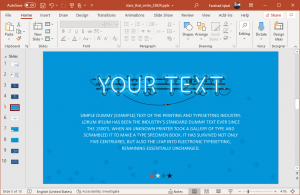 Animated Stars That Smile PowerPoint Template