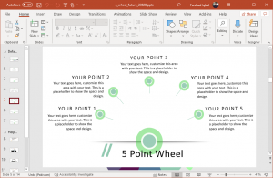 Animated Wheel Future PowerPoint Template