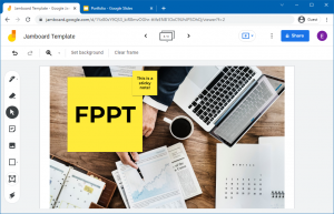 Creating Presentations with Jamboard