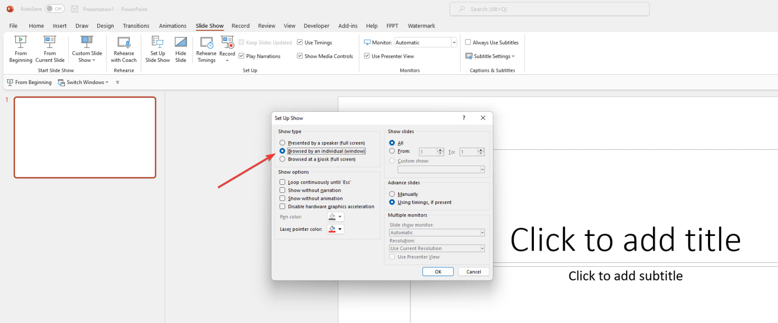how-to-split-powerpoint-screen-in-half-while-presenting-fppt