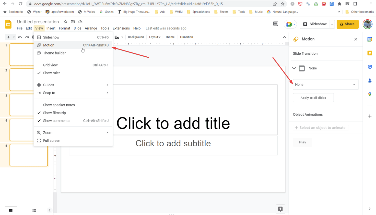 How to Apply Transition to All Slides in a PowerPoint Presentation