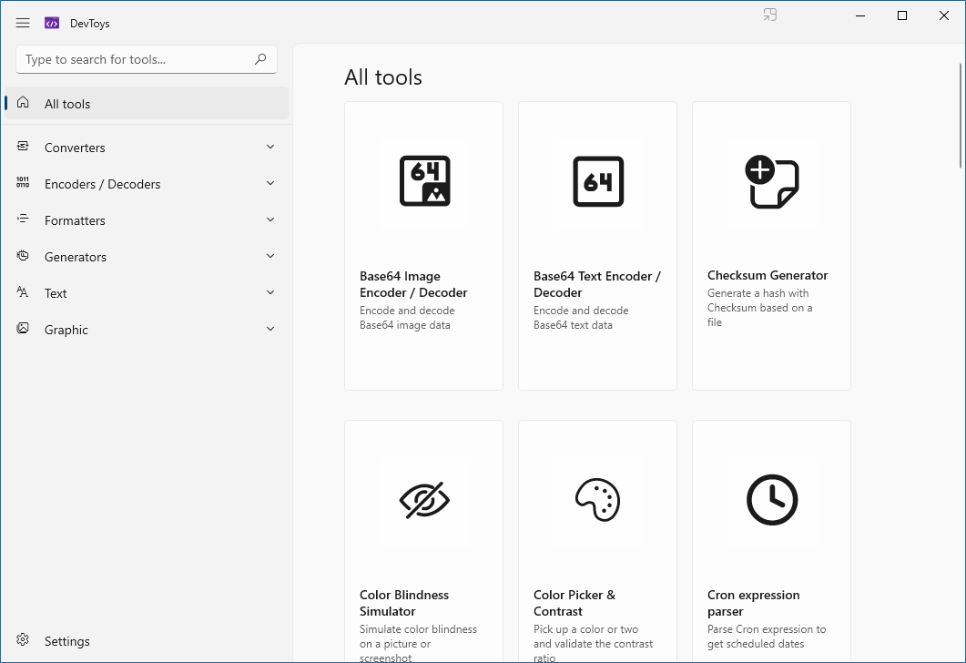 DevToys for Windows: A Swiss Army Knife for Developers