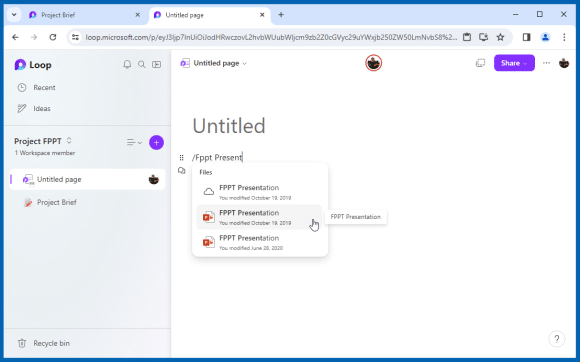 Microsoft Loop: Think, Plan and Create Together