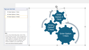 How to Design Gears in PowerPoint with SmartArt Graphics