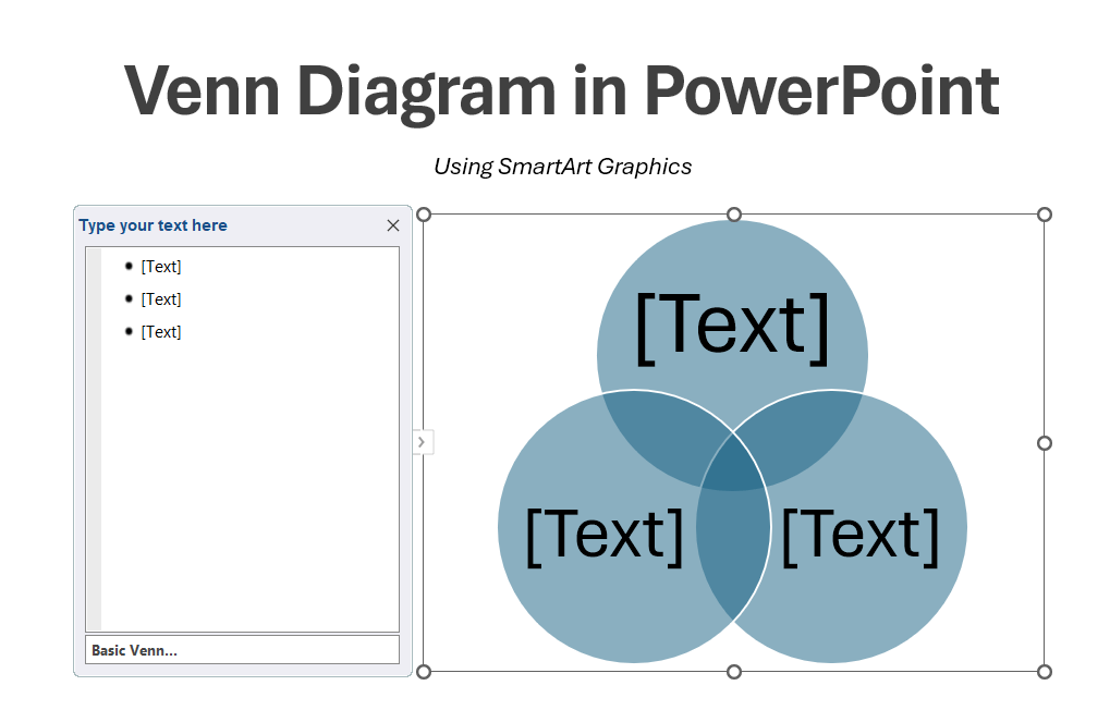 How to Create a Venn Diagram in PowerPoint