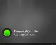 Indicator Lights PowerPoint Template - Free PowerPoint Templates