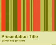 Vertical Bars PowerPoint Template - Free PowerPoint Templates