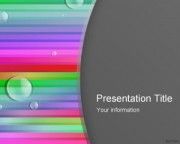 Color Bubbles PowerPoint Template - Free PowerPoint Templates