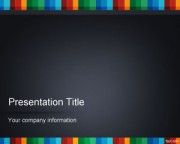 Color Strip PowerPoint Template - Free PowerPoint Templates