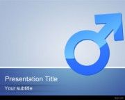 Male PowerPoint Template - Free PowerPoint Templates