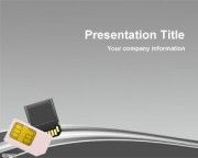 Memory Card PowerPoint Template - Free PowerPoint Templates