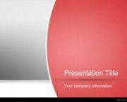 Red PowerPoint Template - Free PowerPoint Templates