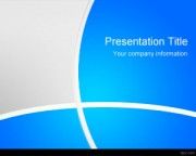 Blue Manager PowerPoint Template - Free PowerPoint Templates
