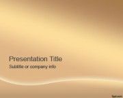 Bronze PowerPoint Template - Free PowerPoint Templates