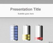 Battery PowerPoint Template - Free PowerPoint Templates