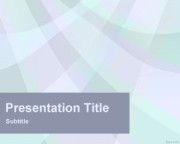 Cyan Rays PowerPoint Template - Free PowerPoint Templates