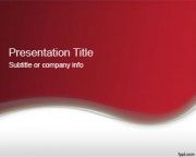 Abstract Red PowerPoint Template 2012 - Free PowerPoint Templates