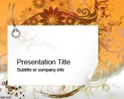 Swirl PowerPoint Template - Free PowerPoint Templates