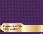 Violet Texture PowerPoint Templates - Free PowerPoint Templates