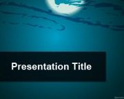 Moonlight PowerPoint Template - Free PowerPoint Templates