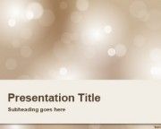 Blur Background PowerPoint Template - Free PowerPoint Templates