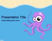 Octopus PowerPoint Template - Free PowerPoint Templates