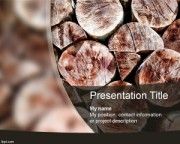 Logs PowerPoint Template - Free PowerPoint Templates