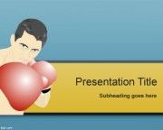 Boxing PowerPoint Template - Free PowerPoint Templates