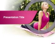 Stretching PowerPoint Template - Free PowerPoint Templates