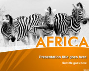 Africa PowerPoint Template - Free PowerPoint Templates