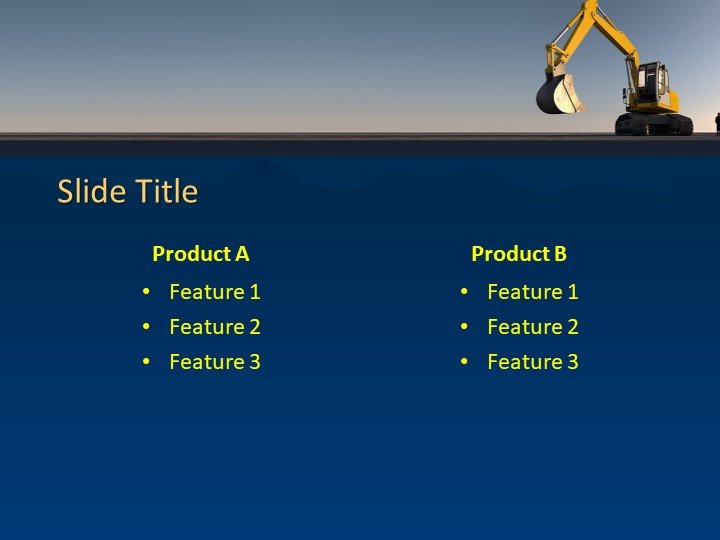 160137-excavator-template-4x3-4 - Free PowerPoint Templates