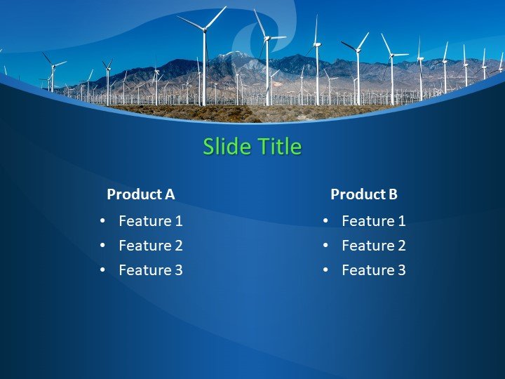160155-windmills-template-4x3-4 - Free PowerPoint Templates