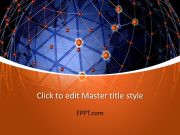 Free High-Performance Fiber Optics PowerPoint Template - Free ...