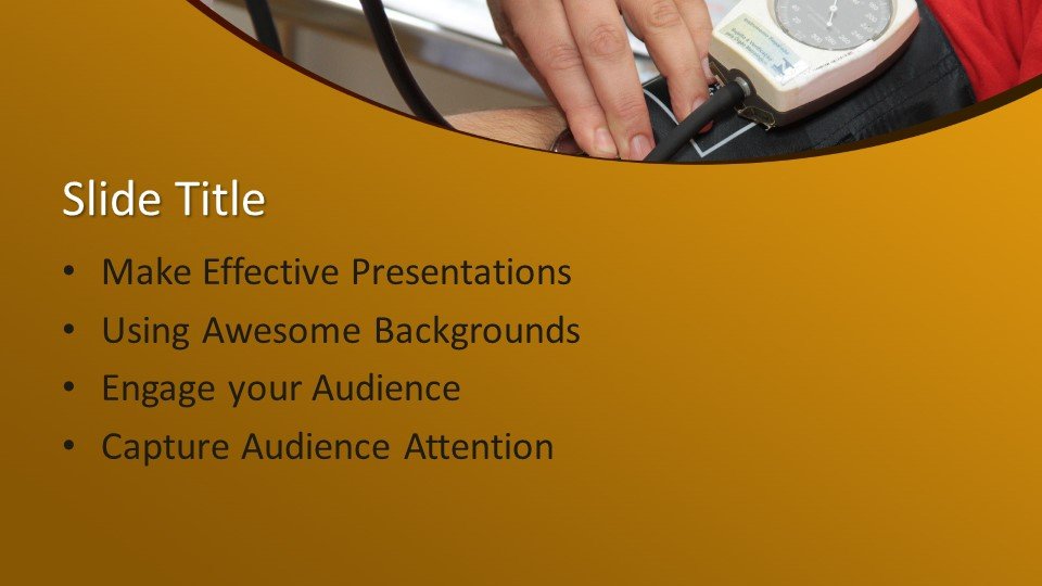 Free High Blood Pressure PowerPoint Template Free PowerPoint Templates