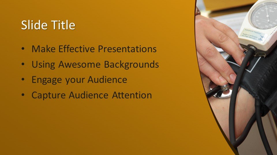 Free High Blood Pressure PowerPoint Template Free PowerPoint Templates
