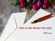 Free Letter PowerPoint Template - Free PowerPoint Templates