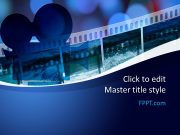 Free Cinema PowerPoint Template - Free PowerPoint Templates
