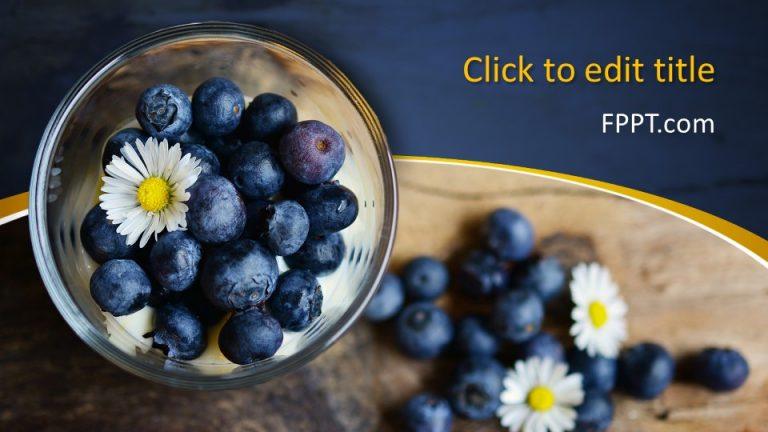 160307-blueberries-template-16x9-1 - Free PowerPoint Templates