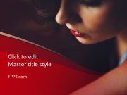 Free Woman PowerPoint Template - Free PowerPoint Templates