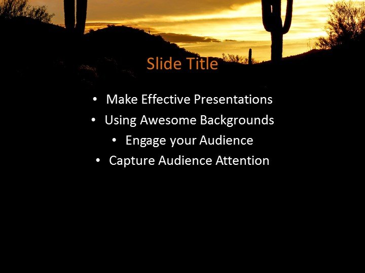 160361-cactus-template-4x3-2 - Free PowerPoint Templates