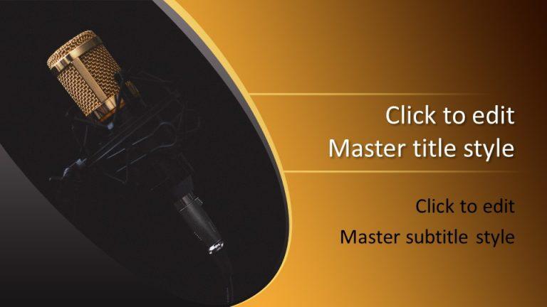 160394-microphone-template-16x9-1 - Free PowerPoint Templates